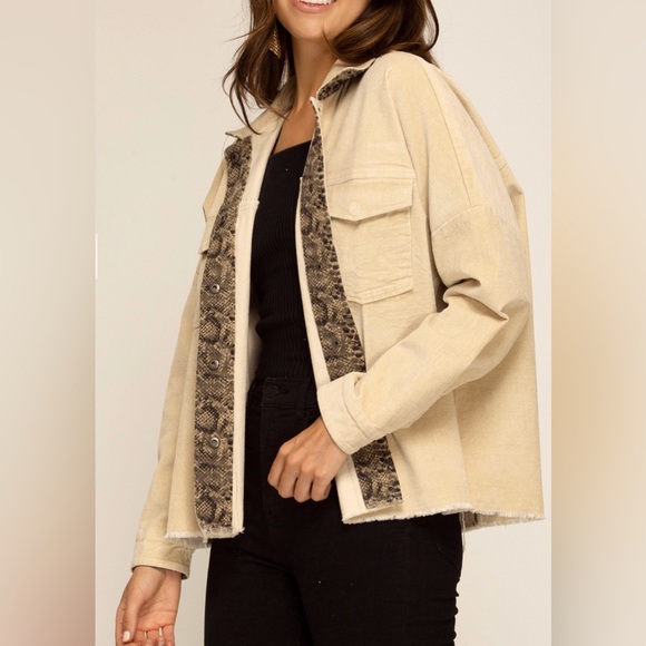 She + Sky | Jackets & Coats | Shesky Corduroy Jacket | Poshmark